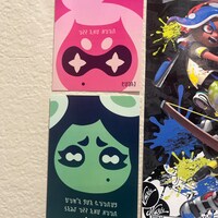 Splatoon Hotlantis IDL Posters Squid Sisters off the Hook Deep Cut Mini ...