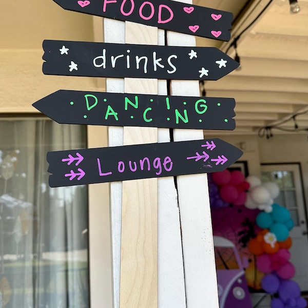 Arrow Plank Sign-blank Wood Cutout-outdoorsy Sign Wood Decor-pointer ...