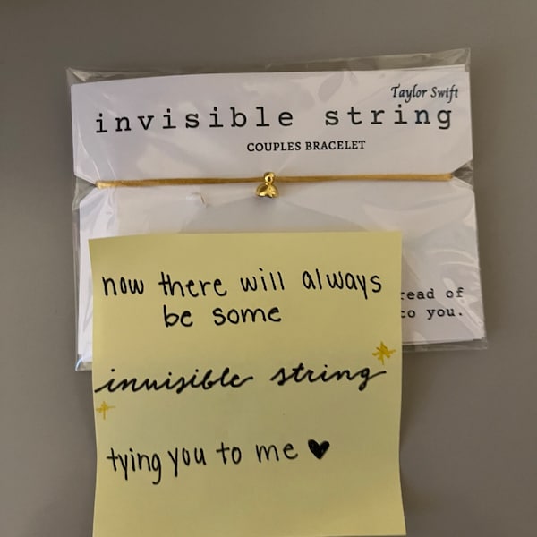 Invisible String | Magnetic Couples Bracelets - Etsy