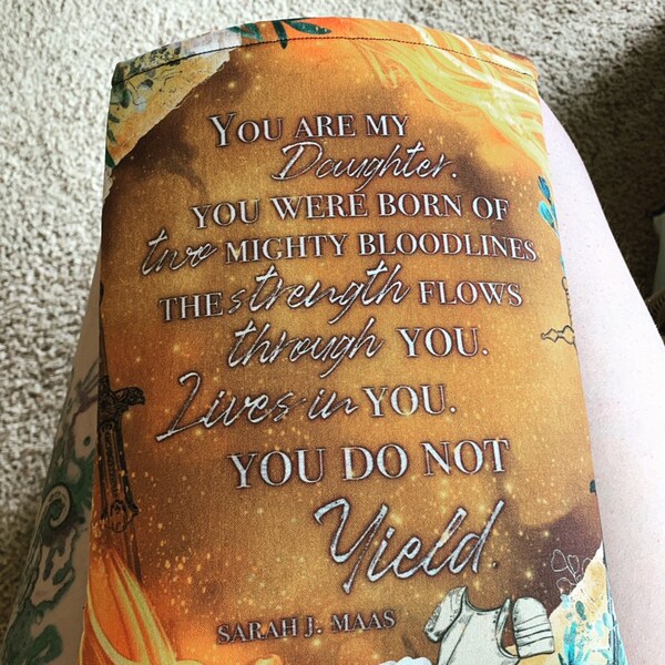 You Do Not Yield Throne of Glass Book Quote Booksleeve Sarah J Maas ...
