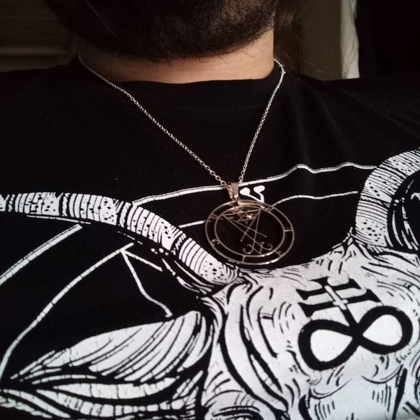 CIMEIES marquis GOETIA Pendant Minor Key of Solomon Lemegeton - Etsy