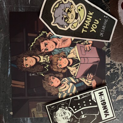 TRIGUN Vash Gyaru Peace Sign Print - Etsy