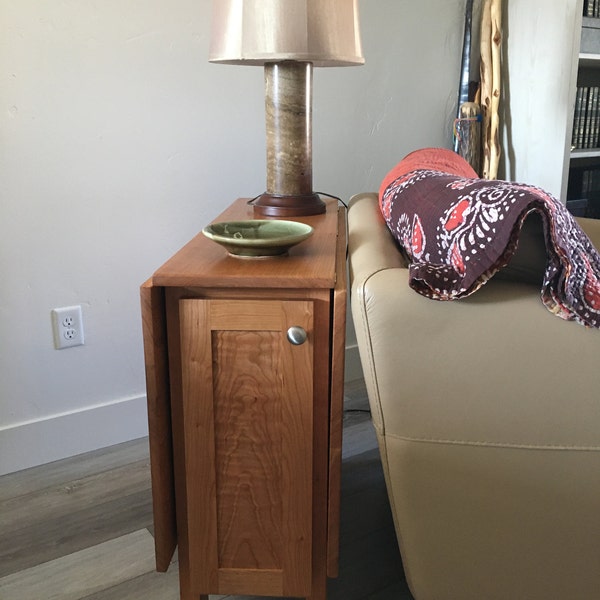 Cherry Drop Leaf Dining Table - Etsy