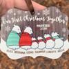 First Christmas Together Five Snow Bear Personalized Wood - Etsy