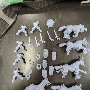 3d Printed Ork Flashy Pirate by Mekka Miniatures - Etsy