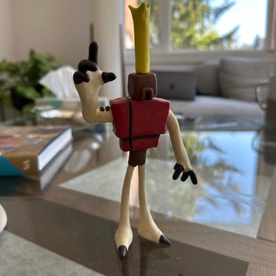 Figure Inspired in SCP 3008, Ikea Man, Scp Figure, Scp Sculpture, Scp ...