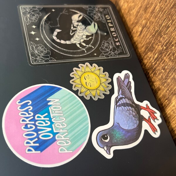 Sprinkle Kindness Like Confetti Sticker, CLEAR Background, Waterproof ...