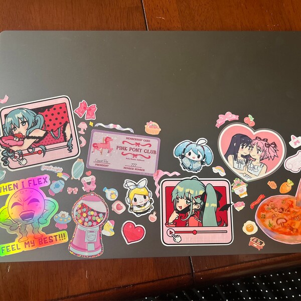 Pink Pony Club Chappell Roan Inspired Sparkles Holographic Sticker - Etsy