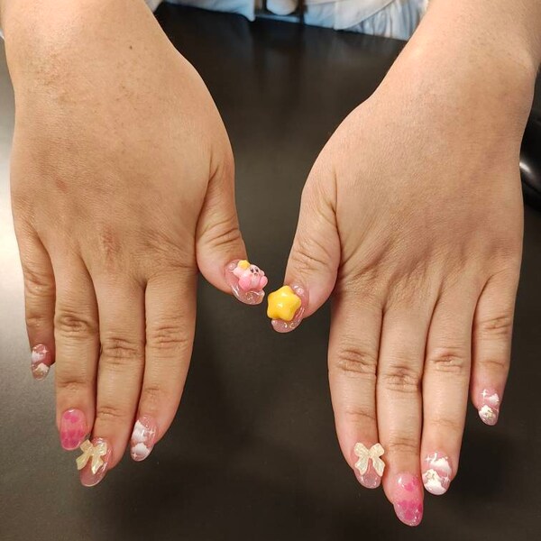 Ducky Delight Pool, Pool Party Nails, Yellow Rubber Duck Nails, Cute ...