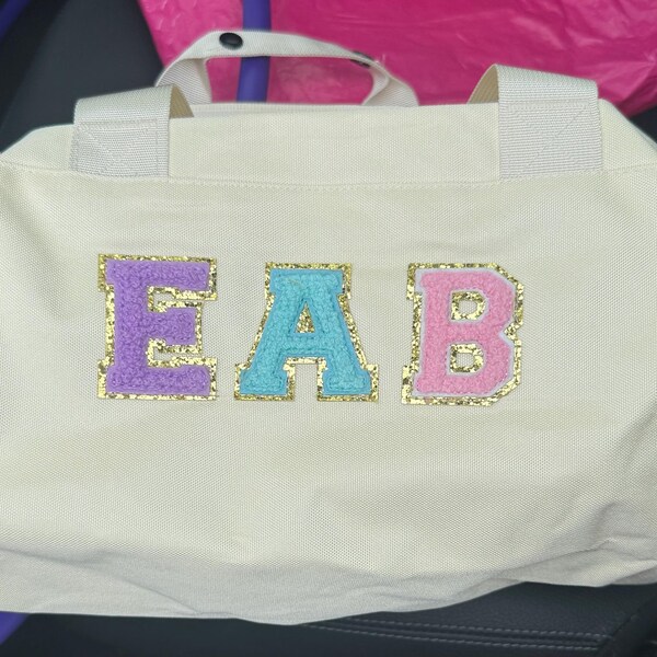 Sewn Letter Backpack,personalized Kids Backpack,kindergarten Backpack ...