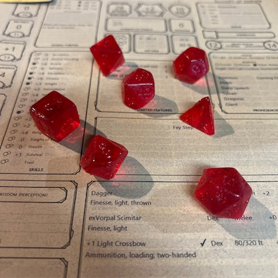 Pineapple Candy Dice, Kohakutou Gummies, Dungeons and Dragons, Roll for ...