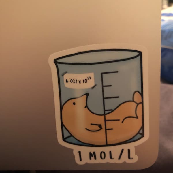Physics Pun Stickers | Science, Physics, Math, Chemistry | Water ...