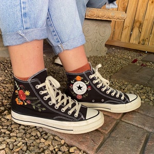 Embroidered Converse/ Converse Custom Constellation Embroidery - Etsy