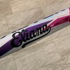 Custom Baseball Bat Decal, Name Decal, Baseball Decal, Baseball Bat ...