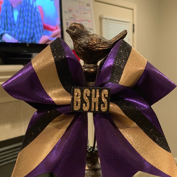 Kick Swish Vinyl Cheer Bow File Template - Instant File Download - Etsy