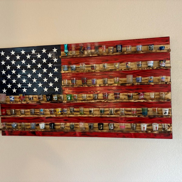 Nation Flag, Tattered Flag, Flag With Lights, Red White and Blue ...