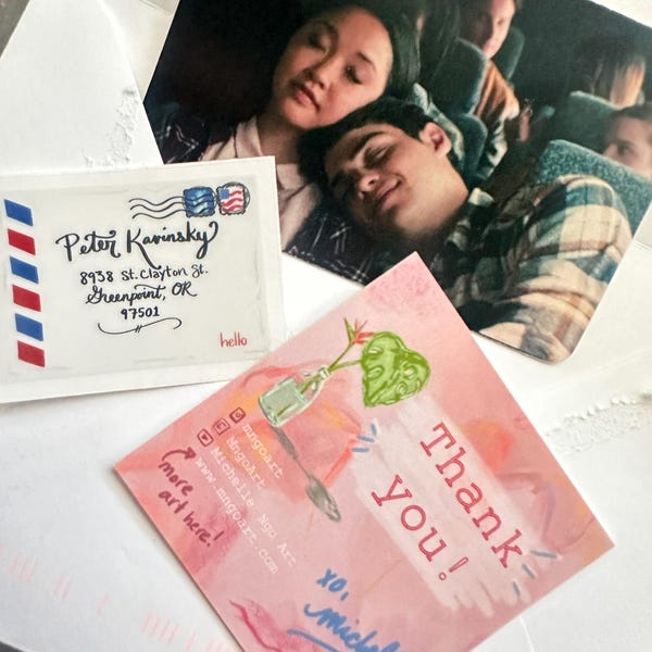 Peter Kavinsky Letter From Lara Jean Art Print to All the Boys Ive ...