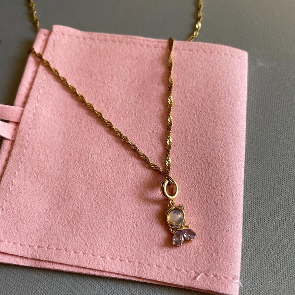 Gold Opal Sunshine Necklaces Tangled Jewelry, Rapunzel Princess Jewelry ...