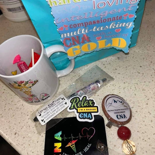 CNA Gifts | CNA Stickers | Certified Nursing Assistant Funny Vinyl ...