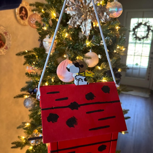 Snoopy Woodstock Mailbox Fence Line Topper Top Large Outdoor Decoration ...