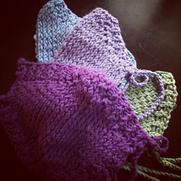 Easy Face Mask Knitting PATTERN, Have A Nice Day SMILE Mask, Knit Mask ...