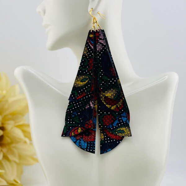 Leather SCRAPS Bag, GOLD Color, Fancy Textures, Foils and Softness ...