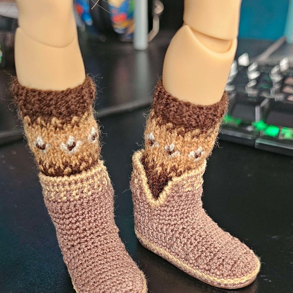 Knitted Cardigan With Hood for Minifee, Slim Msd, BJD 1/4 Doll.(for ...