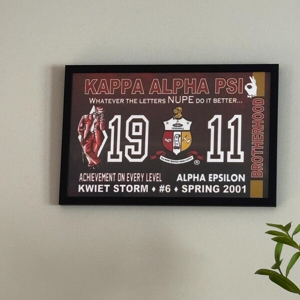 Personalized Phi Beta Sigma Wall Art, Sigma Man, Man Cave Gift, Sigma ...