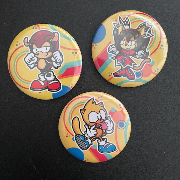 Sonic the Hedgehog Ships OTP Stickers Sonamy Sonally Sonadow Sonaze ...