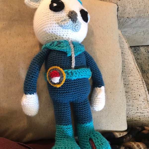 Octonauts Kwazii - Kwazii Pattern, Amigurumi Kwazii, Crochet Kwazii ...