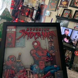 Magneto 3D Comic Book Shadow Box Decor | Etsy