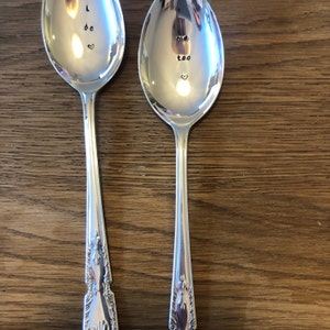 Engraved Teaspoon / Free Personalisation / Tea 3 / - Etsy