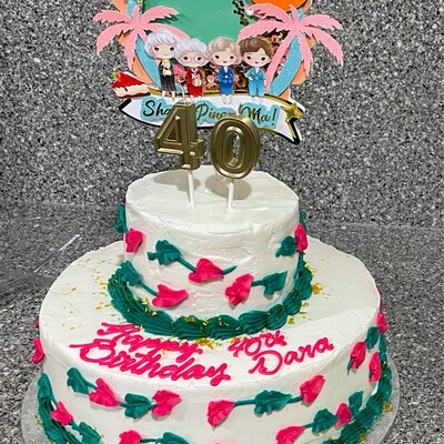 Pink Kitty Cake Shaker Cake Topper Pink Kitty Cake Topper Kawaii Kitty ...