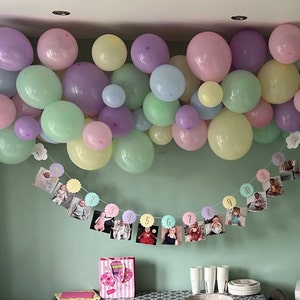 Pastel Rainbow First Birthday Banner Highchair Banner Cake - Etsy