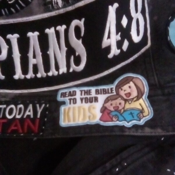 I Love Jesus Patch | Punk Patch | Christian Patch | Sew on | Embroidery ...