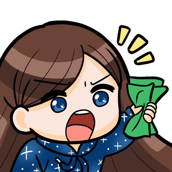 18x Emotes DIY Templates Bases Anime Style for Twitch, Discord, Youtube ...