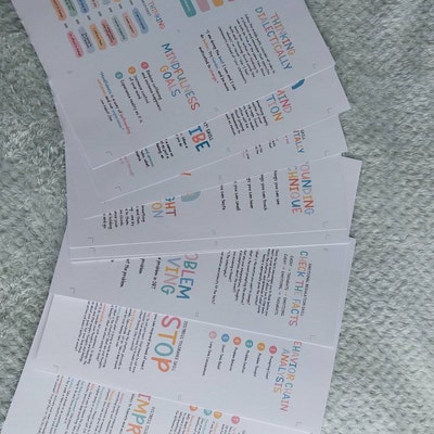 DBT Diary Card, PTSD, BPD, Anxiety, Depression, Bipolar, Printable ...
