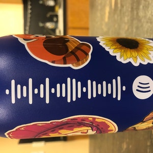 Custom Spotify Song Code Vinyl Decal Song Code Sticker - Etsy