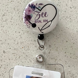 MRI Safe Retractable Badge Reel Brain Anatomy MRI Tech Badge - Etsy