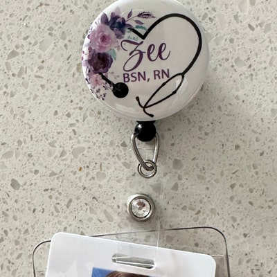 MRI Safe Retractable Badge Reel Brain Anatomy MRI Tech Badge - Etsy