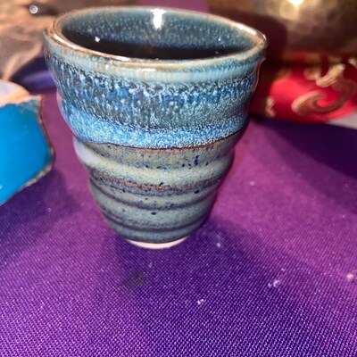 Ceramic Shot Glass, Wheel Thrown - Etsy
