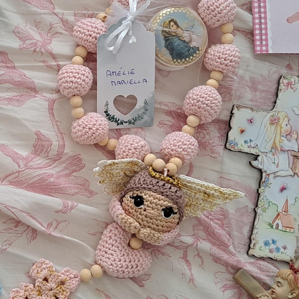 Handmade Crocheted Rosary – Unique Gift for Any Occasion – Baptism ...