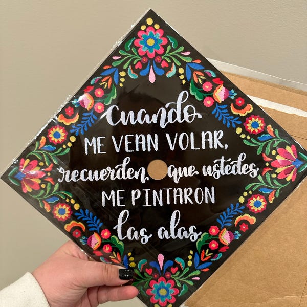 Custom Memorial Graduation Cap Topper, I Did It for Them Cap Decoration ...