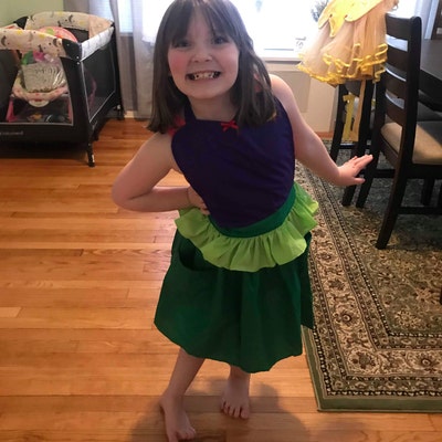 Ariel Costume Apron, Mermaid Apron Little Mermaid Apron Ariel Apron ...