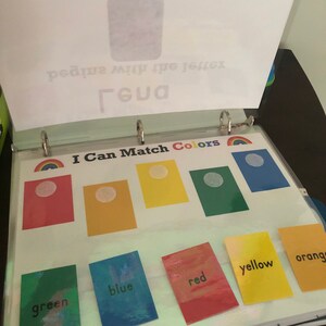 Toddler Preschool Early Learning Binder - Etsy