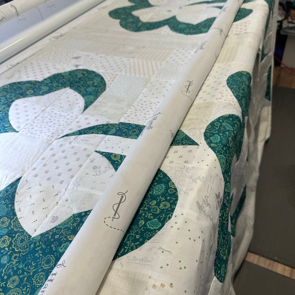 Winter Chill Quilt Kit Using Forest Frost Glitter Fabrics by Moda ...