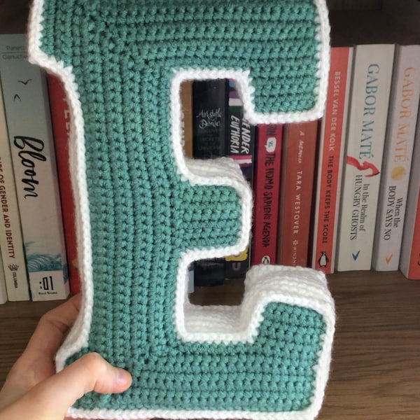 3D Crochet Letter Pattern – Alphabet Home Decor (PDF) - Etsy