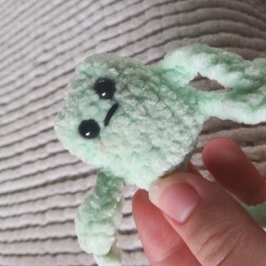 Crochet Fluffy Worry Worm Plush Anxiety Toy - Etsy