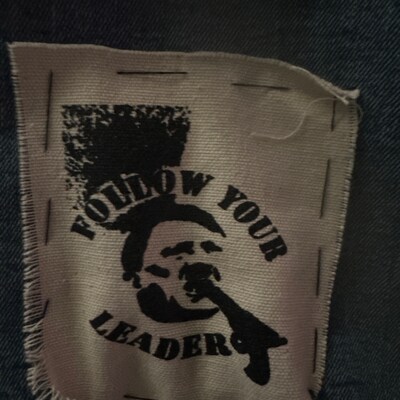 Follow Your Leader DIY Patch Punk Crust Black Flag Leftover Crack Oi - Etsy