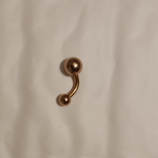 16g, Very Tiny Balls, Septum, Tragus, 16g 6mm Circular Barbells 2mm ...